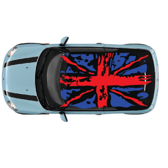 MINI COOPER ROOFTOP STICKER | Shopee Malaysia