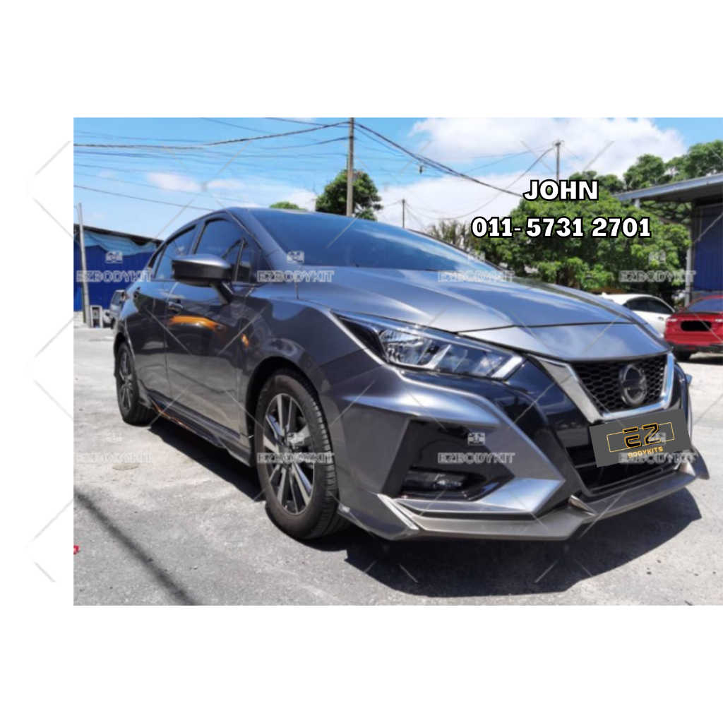 Nissan Almera 2020 2021 2022 Amotriz Bodykit Skirting With Paint ...