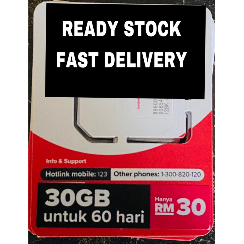 MAXIS/HOTLINK SIM CARD /INTERNET DATA 50GB | Shopee Malaysia