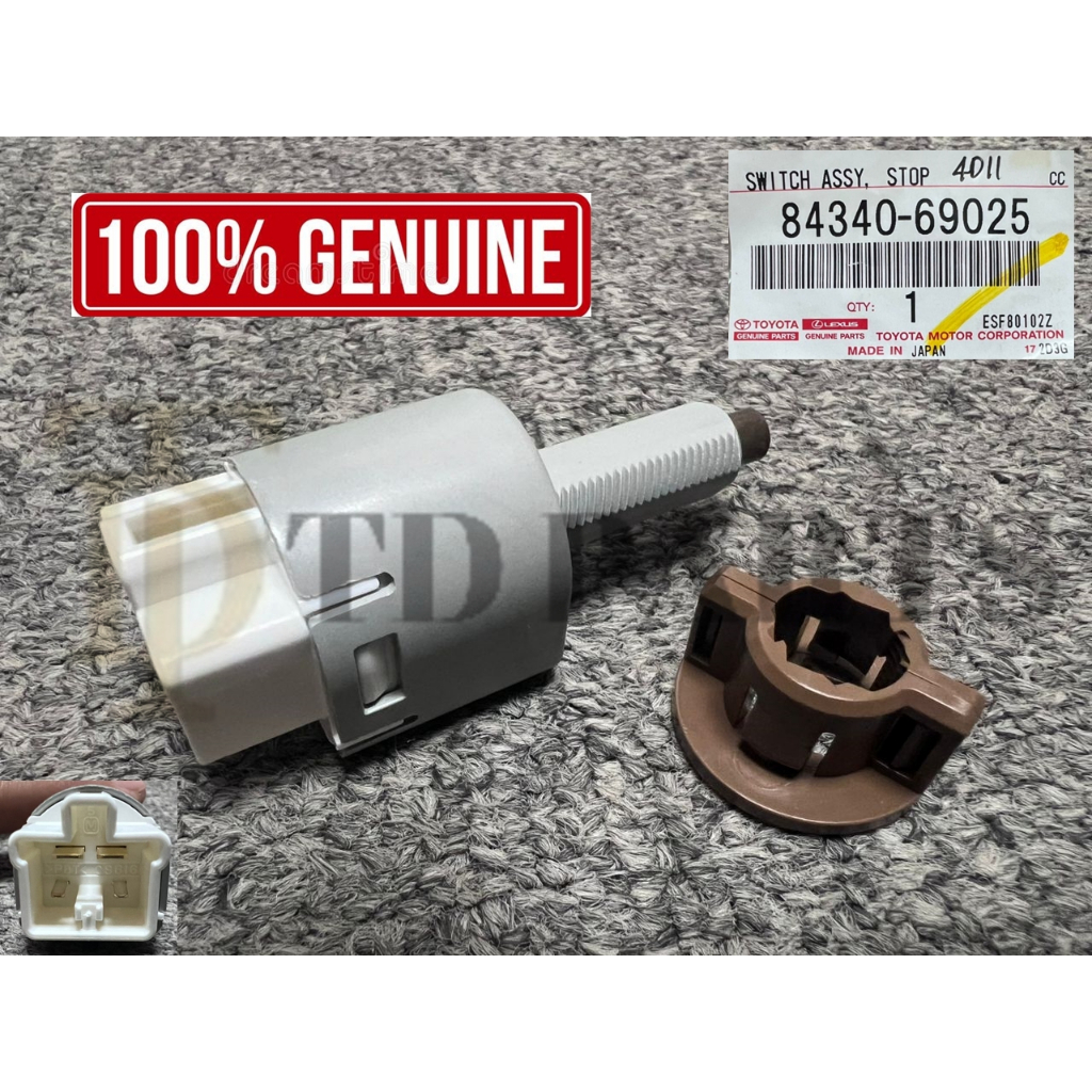 100% GENUINE TOYOTA INNOVA VIOS ALTIS CAMRY HILUX WISH ESTIMA PRADO ...