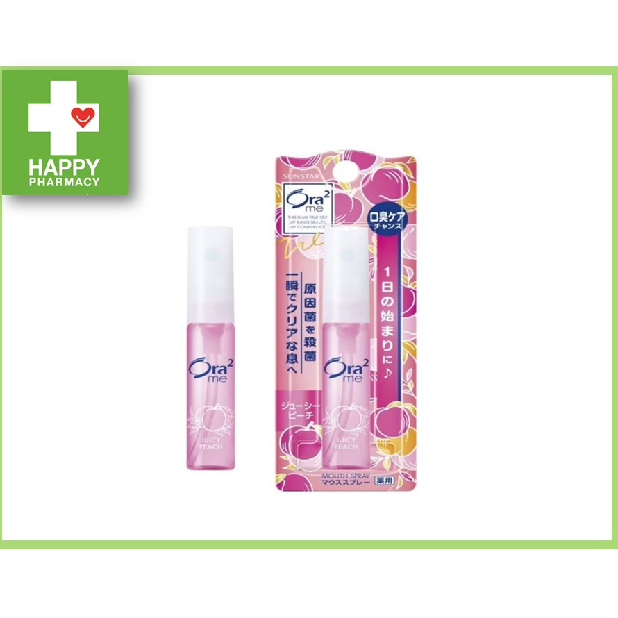 Ora2 Me Mouth Spray - Juicy Peach / Cool Mint (6ml) | Shopee Malaysia