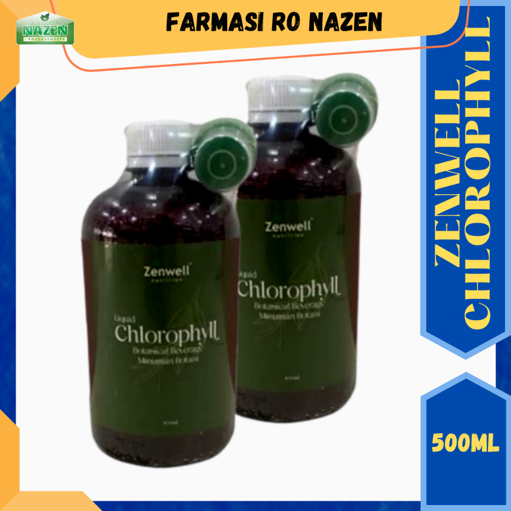 {EXP 06/2023} ZENWELL LIQUID CHLOROPHYLL BOTANICAL BEVERAGE 500ML ...