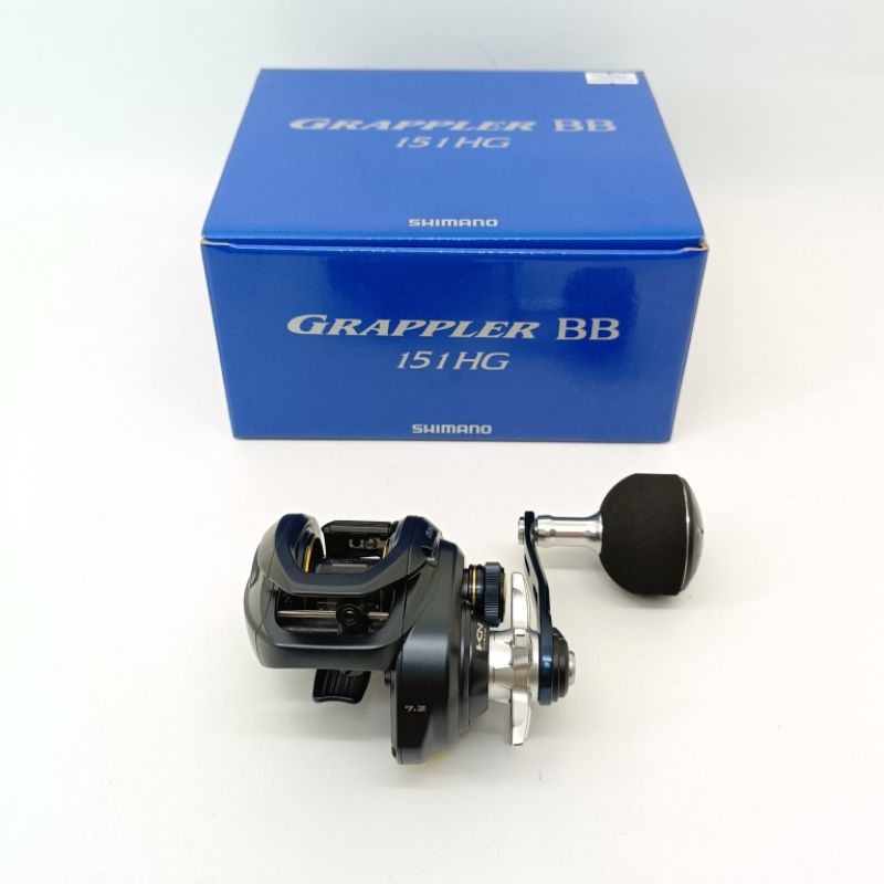 2022 SHIMANO GRAPPLER BB 150HG/151HG JIGGING REEL | Shopee Malaysia