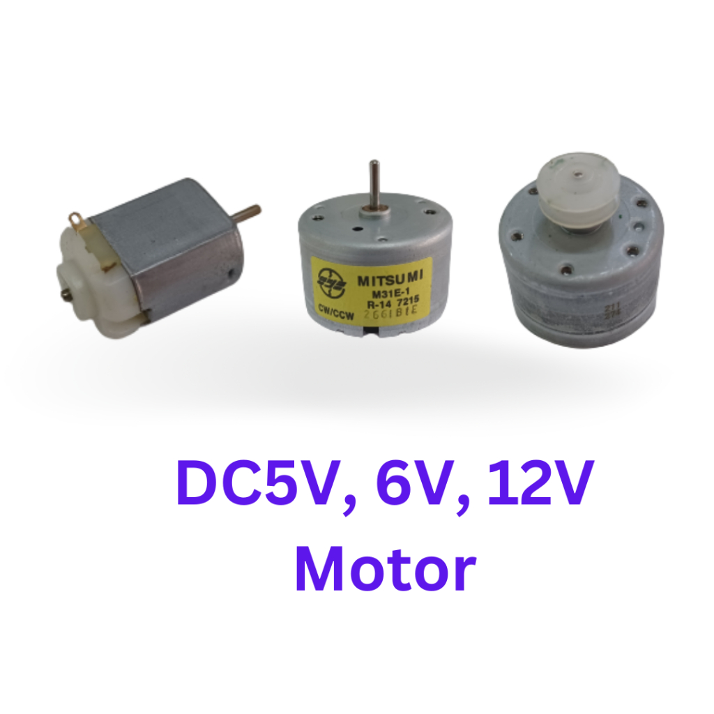 DC 5V, DC6V, DC12V motor- For DIY or school project/ DC12V motor for ...