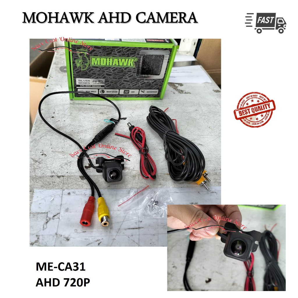 MOHAWK ME Series AHD Rear View Camera Reverse 720P Wide Angle proton ...