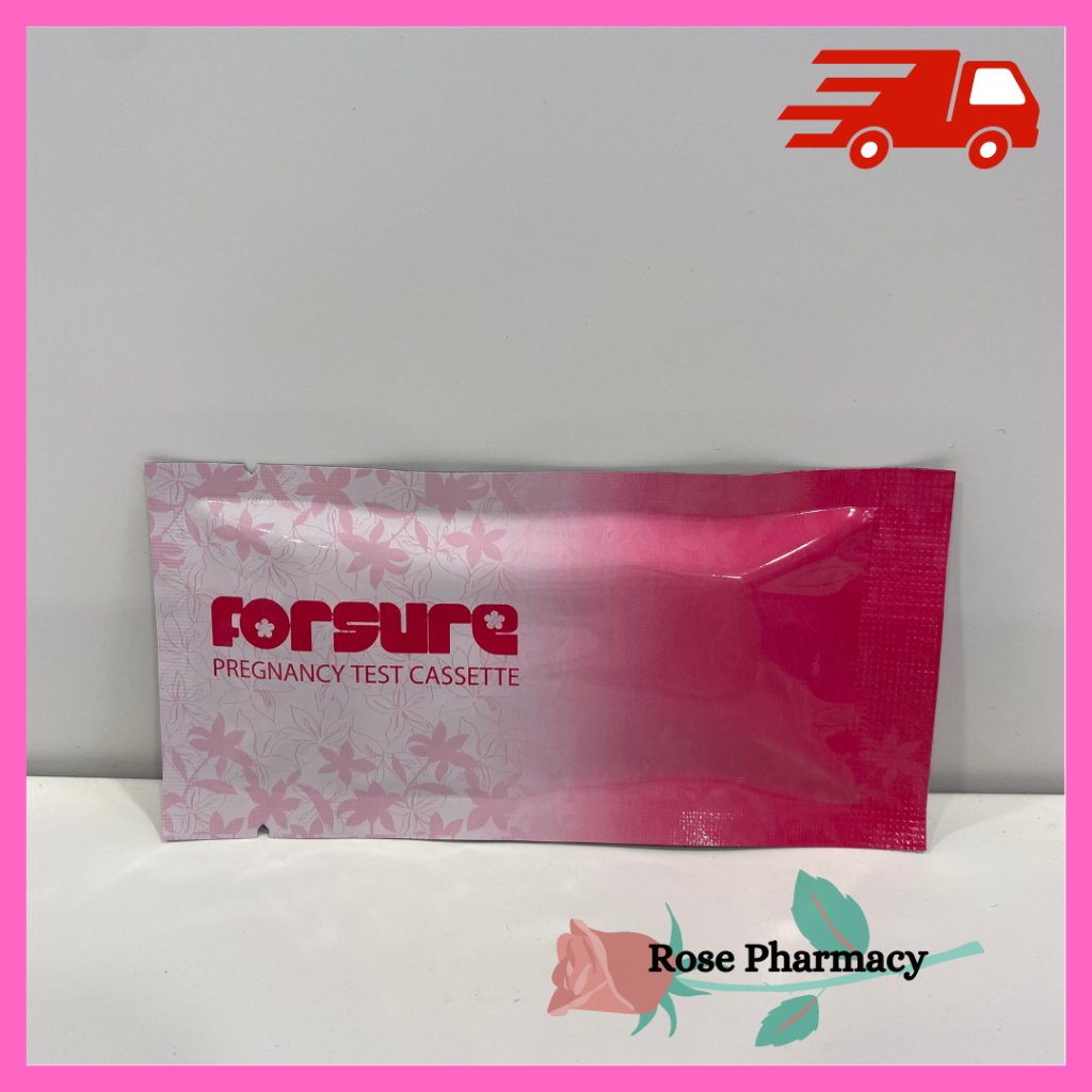 Forsure Urine Pregnancy Test Kit (UPT) HCG Cassette Test Kehamilan High ...