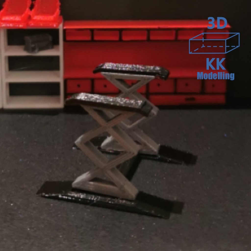 Hotwheels/tomica/tlvn/matchbox/kyosho 1/64 scale scissor lift and ...