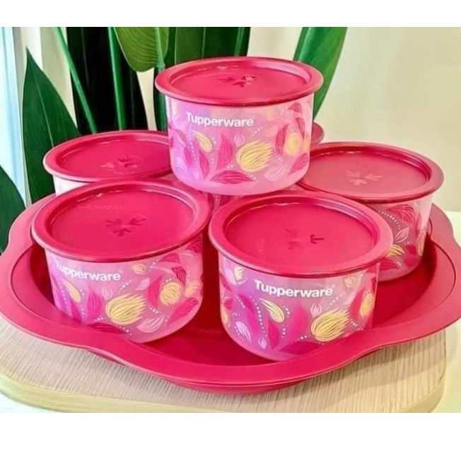 *Raya 2023*Tupperware Petalz One Touch Topper 600ml OT | Shopee Malaysia