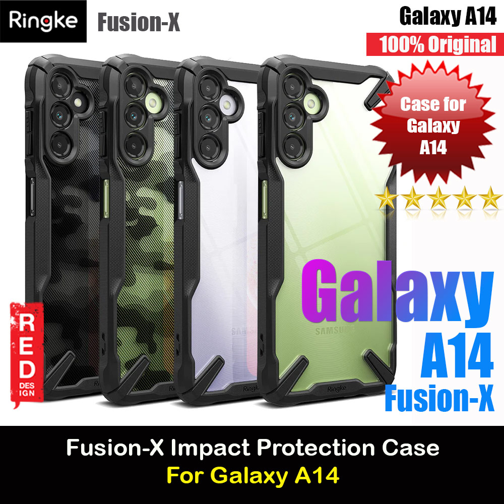 Ringke Fusion X Transparent Back Panel and Flexible TPU Frames ...