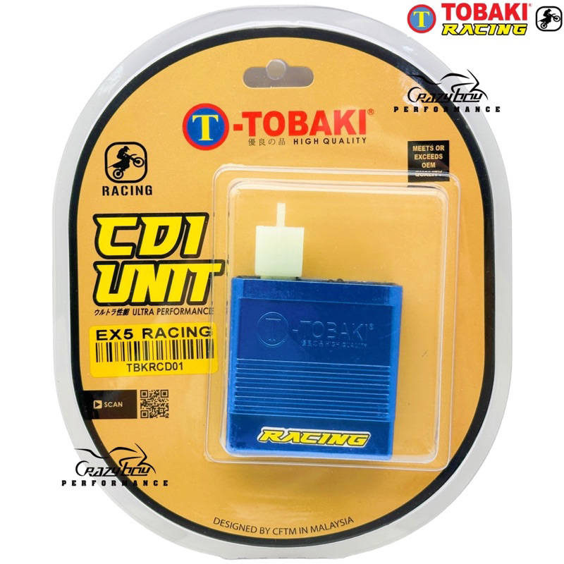 TOBAKI RACING CDI ADJUSTABLE LC135 V1-V7 HONDA EX5 DREAM W100 CLASS 1 ...