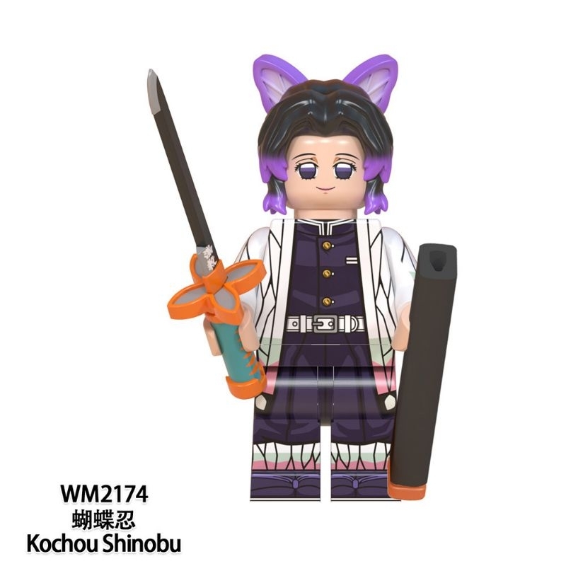 Demon Slayer Tanjiro Kamado Nezuko Minifigure Building block Great for ...
