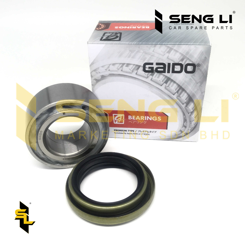 PROTON WIRA ORIGINAL GAIDO FRONT WHEEL BEARING-GKBA-1046 | Shopee Malaysia