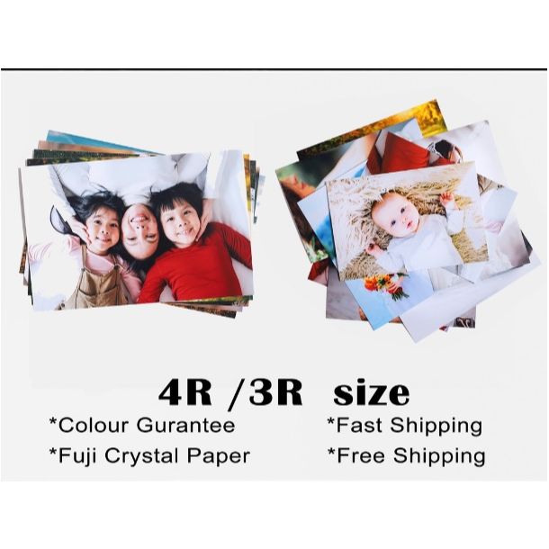 (Fast Shipping) 4R/3R High Quality Photo Printing (Glossy 230gsm ...