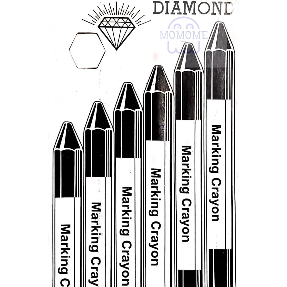 DIAMOND MARKING CRAYON 1 DOZEN (BLUE) | Shopee Malaysia