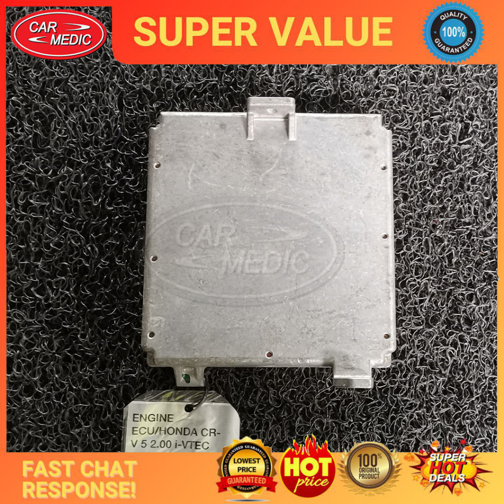 [37820-PNB-U74 W8] Honda CRV 2.0 2002 Engine Control Unit / ECU Module ...