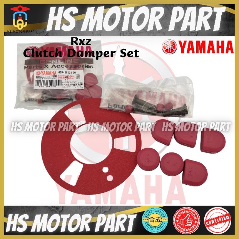 HSMOTORPART YAMAHA RXZ Clutch Damper Set, Rxz Clutch Bush,Rxz Clutch ...