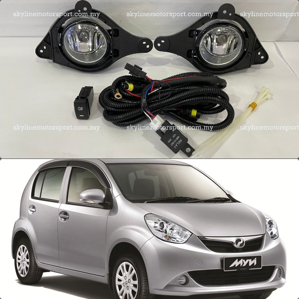 Perodua Myvi Lagi Best Fog Lamp Fog Light 2011 2012 2013 2014 | Shopee ...