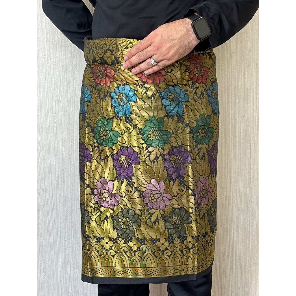 Sampin Songket Siap Jahit Samping Dewasa Nikah Tunang Raya Sedondon ...