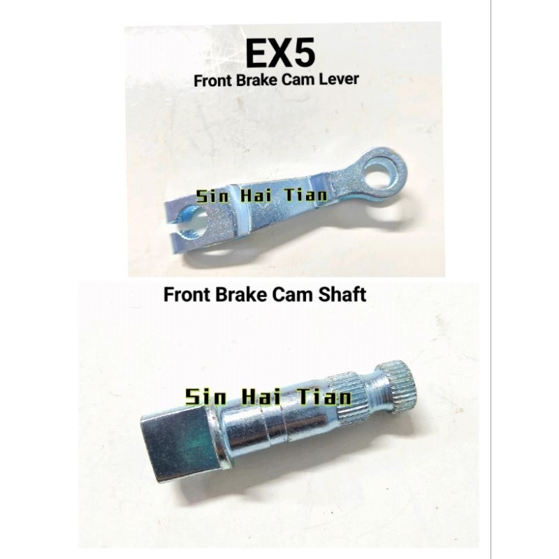 Honda EX5 GBO C70 Front Brake Cam Lever + Shaft Heavy Duty | Shopee ...