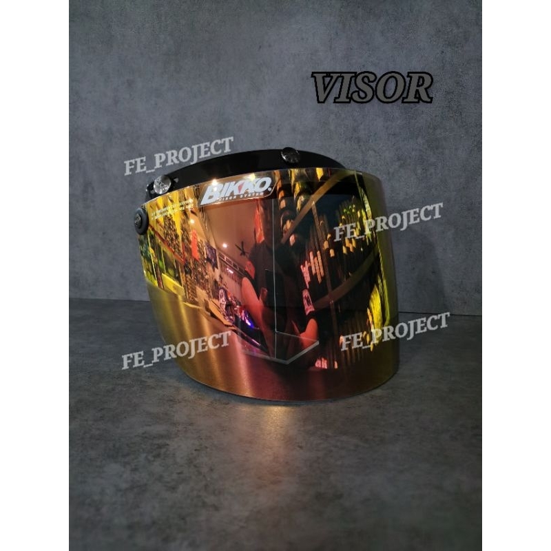 NANO GREY Original MHR III Helmet Separuh 1/2 Half Cut (All packing in ...