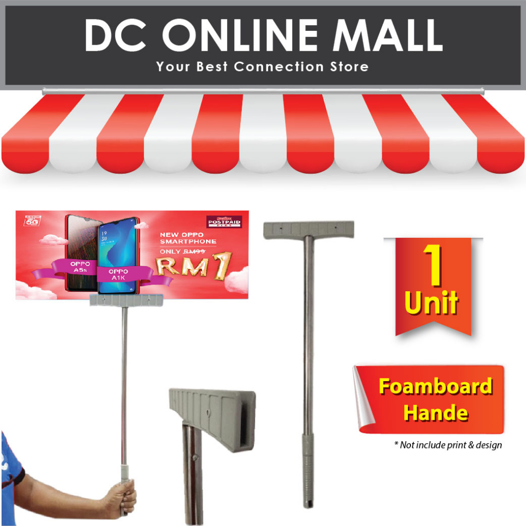 Foamboard Hander (Hand Up stand Only) | Shopee Malaysia