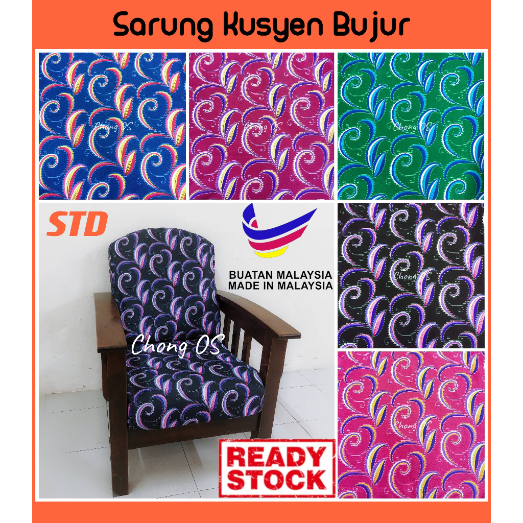 Sarung Kusyen Bujur / Bulat Saiz STD Double Zips 12Pcs | Shopee Malaysia