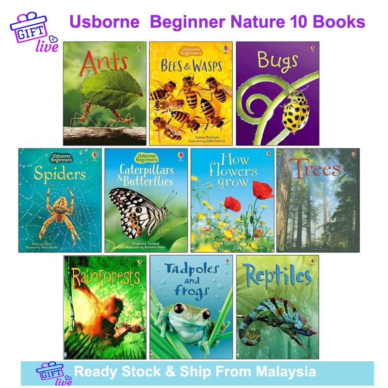 Usborne Beginners Series Collection Set Science Nature English Book ...