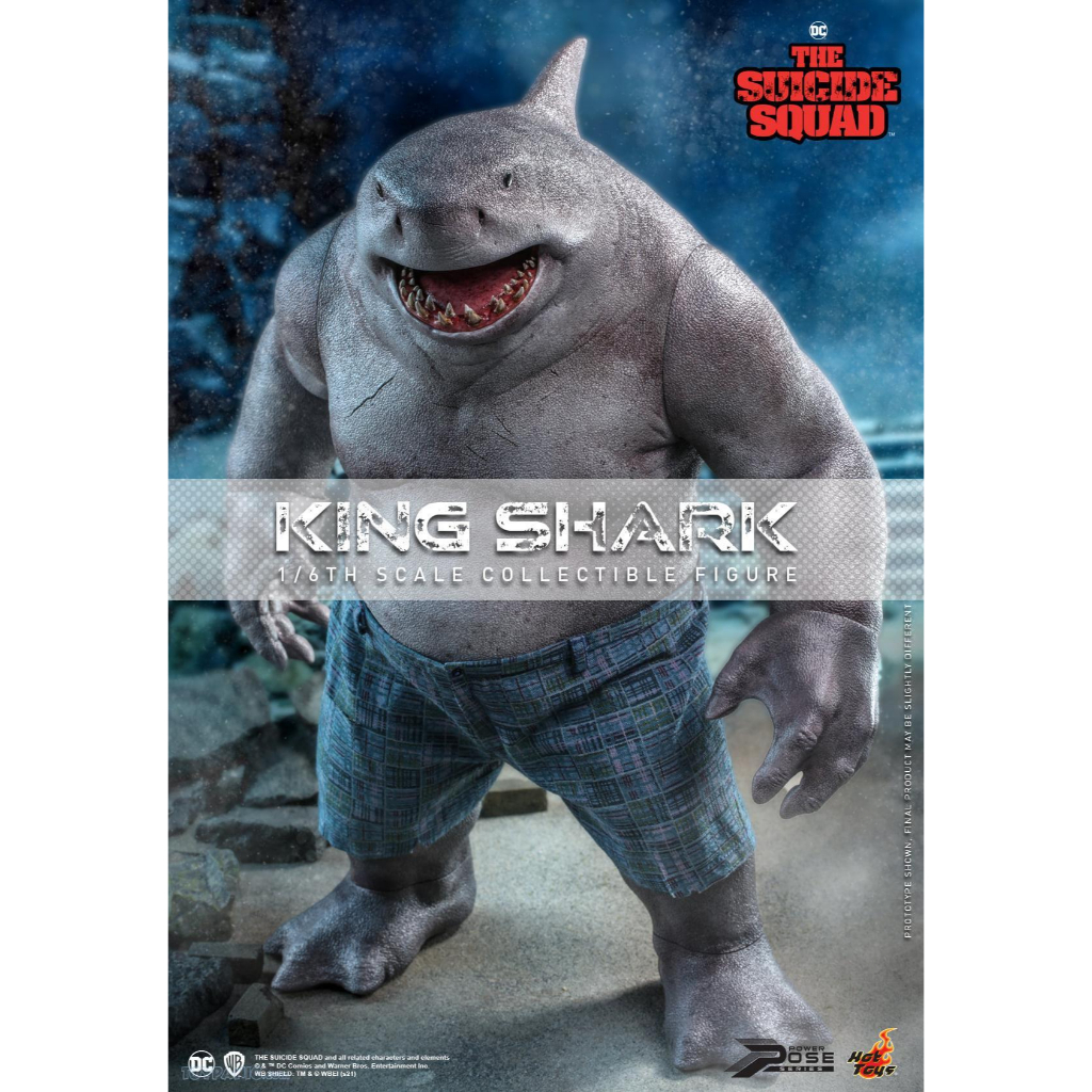 The Suicide Squad - 1/6th scale King Shark Collectible Figure | Shopee ...