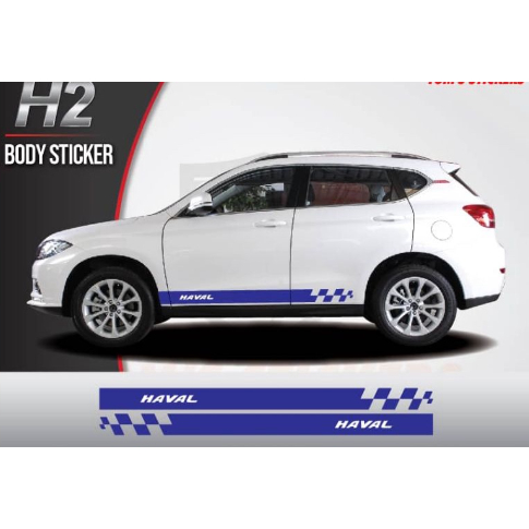 HAVAL H2 CAR BODY STICKERS SET | Shopee Malaysia