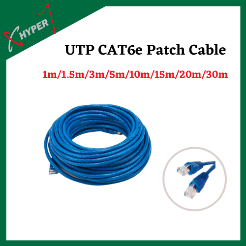 High Quality Cat6 Ethernet Lan Network Patch Cable 1meter 30 Meter