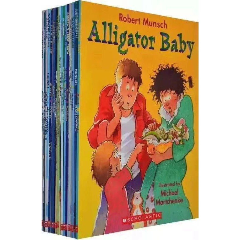 Scholastic Robert Munsch Tell Story Picture Books Series 23 Books Set ...