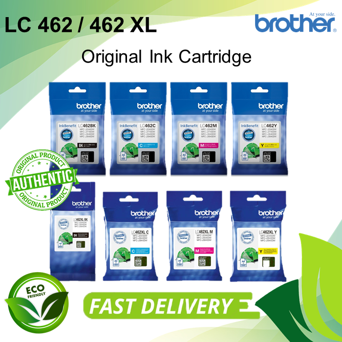 Brother LC 462 LC462 LC462Bk LC462CMY LC462XL Original Ink Cartridge ...