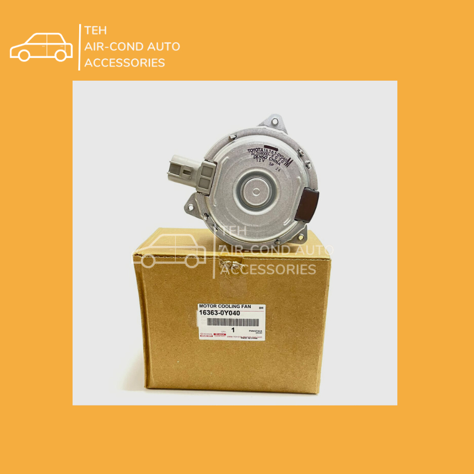 (ORIGINAL) TOYOTA VIOS 2014 DENSO SYSTEM RADIATOR FAN MOTOR (16363 ...