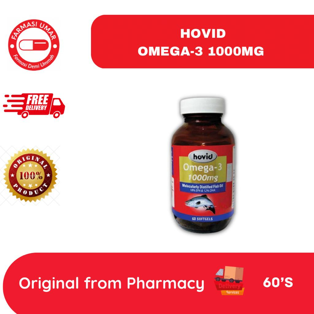 HOVID Omega-3 1000mg 60's | Shopee Malaysia