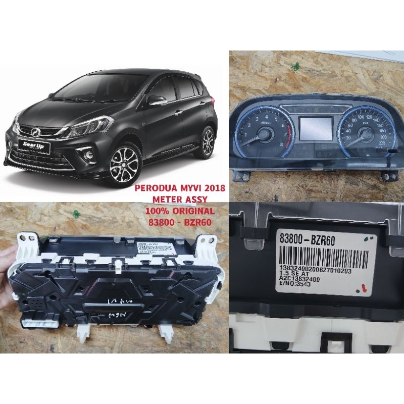 Perodua Myvi 2018 Meter ASSY | Shopee Malaysia