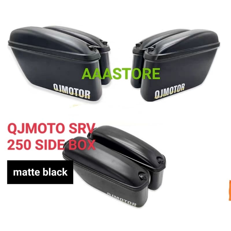QJmoto SRV 250 SIDE BOX WITH SUPPORT BRACKET | Shopee Malaysia
