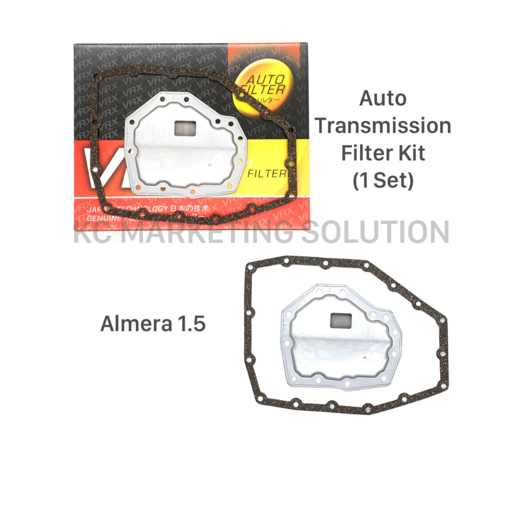 VRX Auto Transmission Filter Kit Set Nissan Almera 1.5 | Shopee Malaysia
