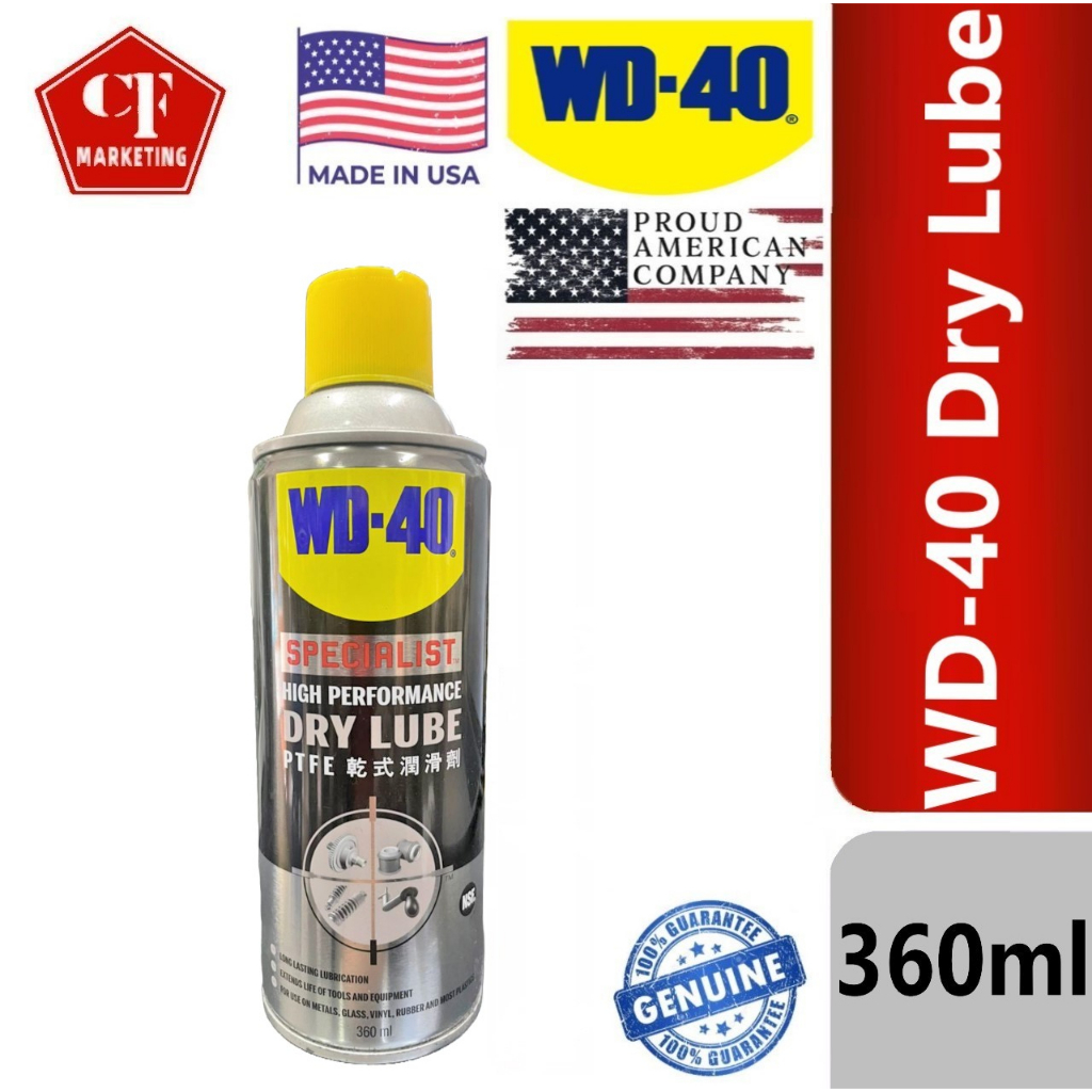 WD-40 Specialist Dry Lube (360ml) | Shopee Malaysia