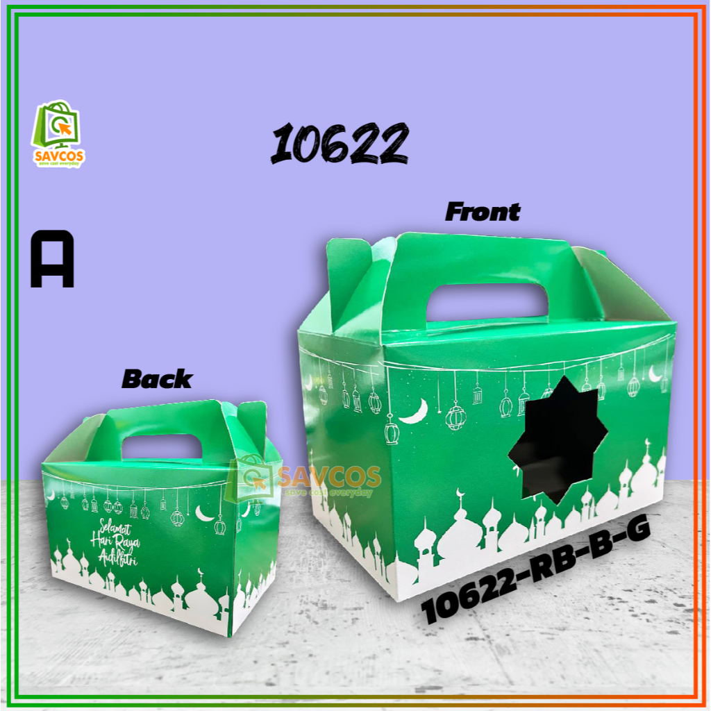2024 Hari Raya Aidilfitri Gift Box Kotak Kuih Raya Packaging Gift Bag ...