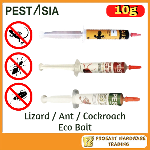 PEST ASIA Lizard / Cockroach / Ant Eco Bait (10g) Lizard / Cockroach / Ant Killer | Shopee Malaysia