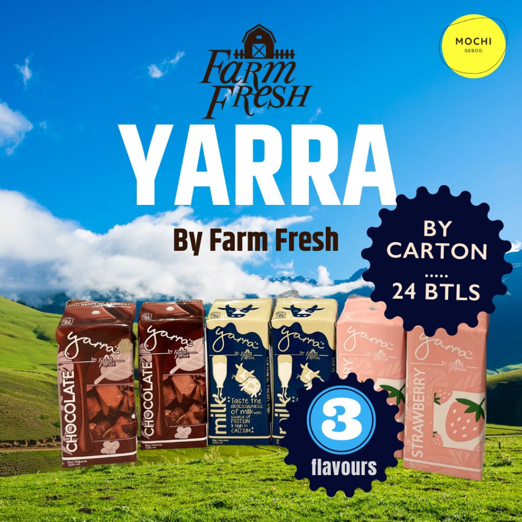 [ NEW PRODUCT] [ BY CTN ] YARRA By Farm Fresh 200ML Chocolate ...