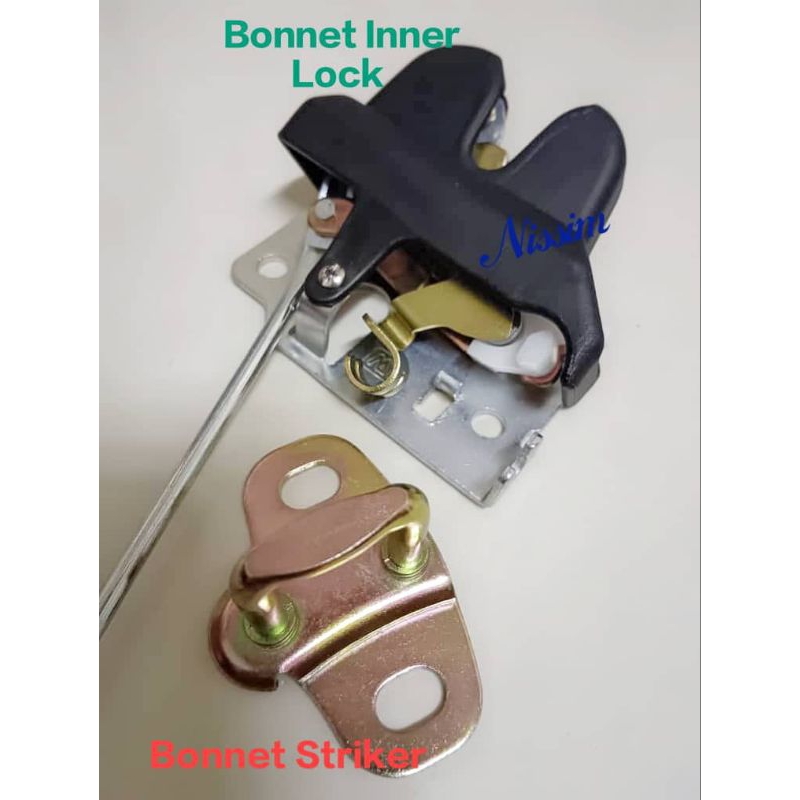 Bonnet Lock & Bonnet Striker Wira (sedan/saloon)(rear) | Shopee Malaysia