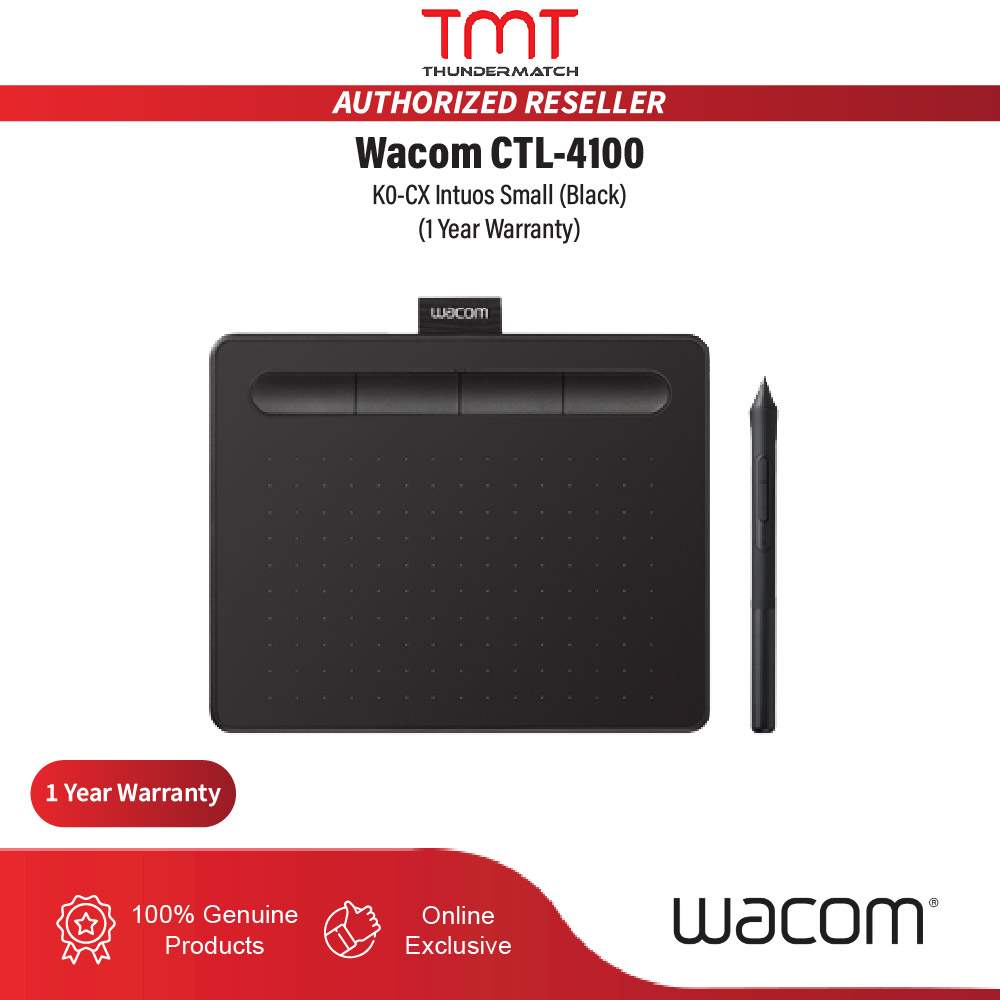 Wacom CTL-4100 (K0-CX) / CTL-4100WL / CTL-6100WL New Intuos S/M ...