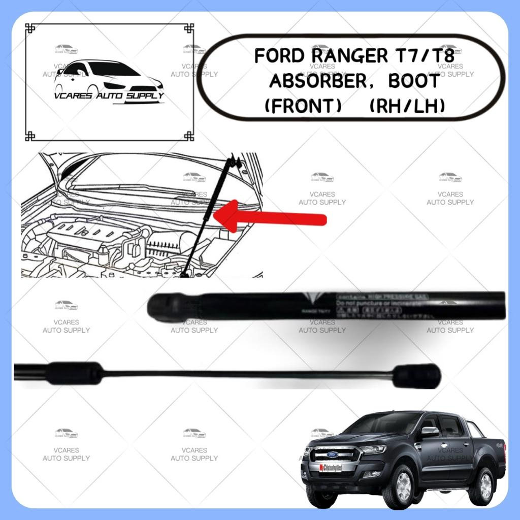 FORD RANGER T7/T8 FRONT BOOT ABSORBER FRONT BONET DAMPER | Shopee Malaysia