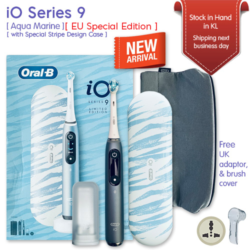 Oral-B iO Series iO9 Stripe Special Edition Electric Toothbrush ...