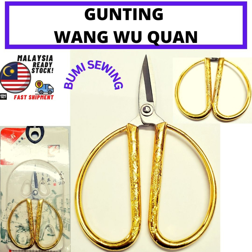 GUNTING WANG WU QUAN KUALITI / WANG WU QUAN SCISSOR HIGH QUALITY ...