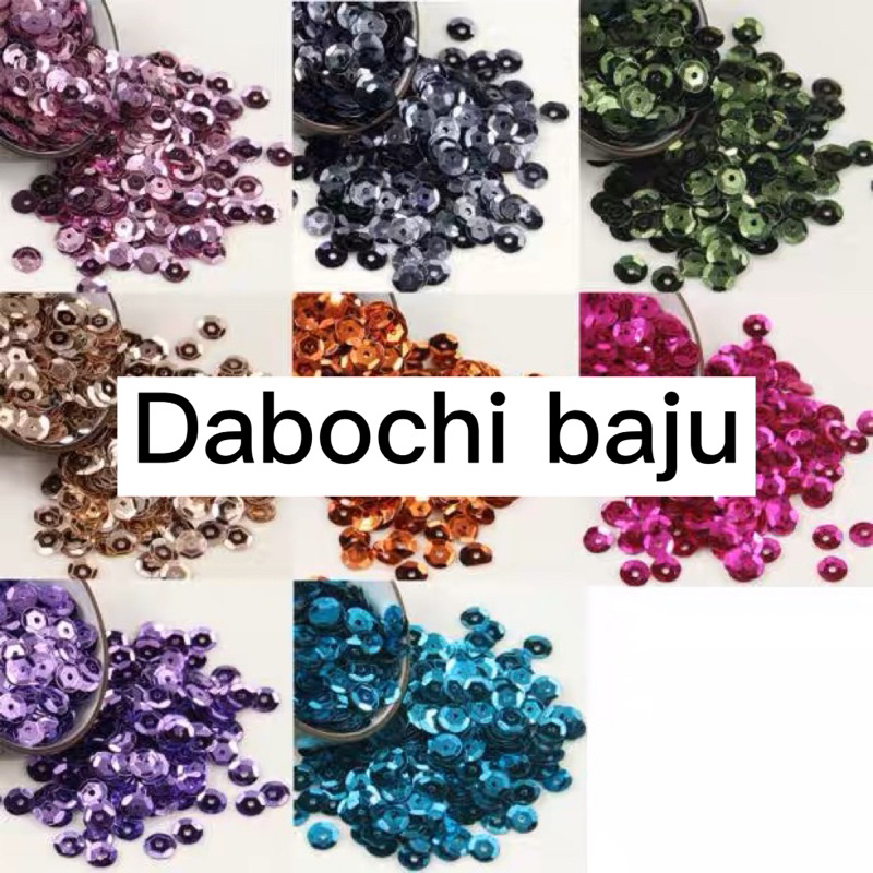 🇲🇾labuci baju | labuci kraftangan | manik kepingan kilat | manik leper ...