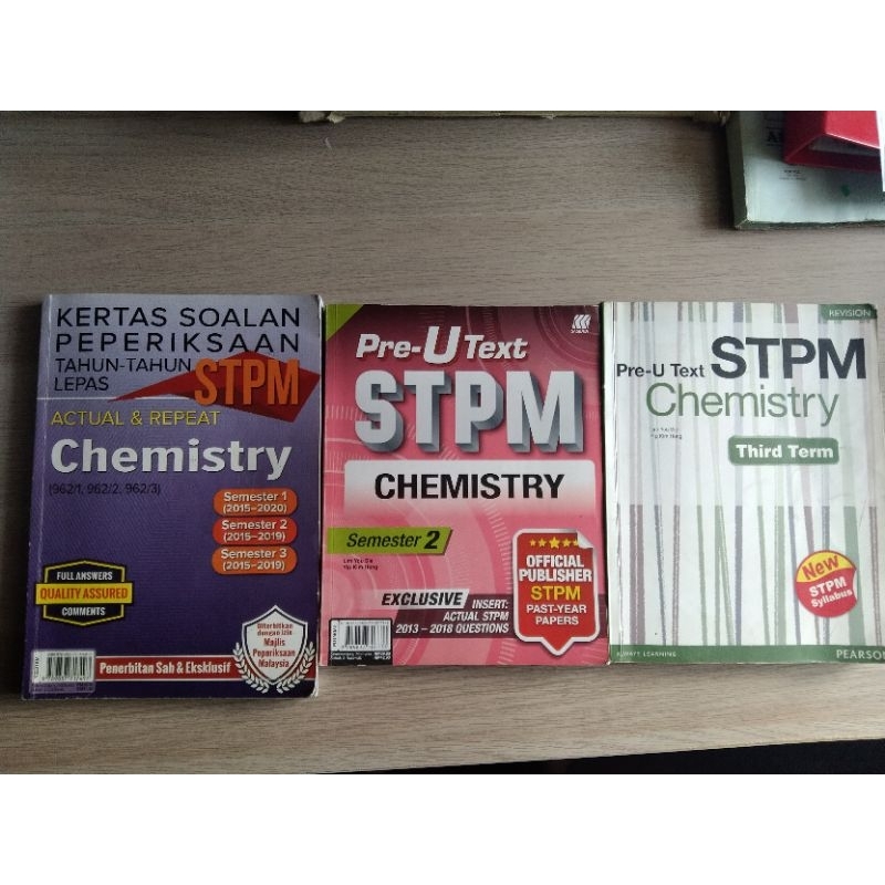 STPM Chemistry Text books | Shopee Malaysia
