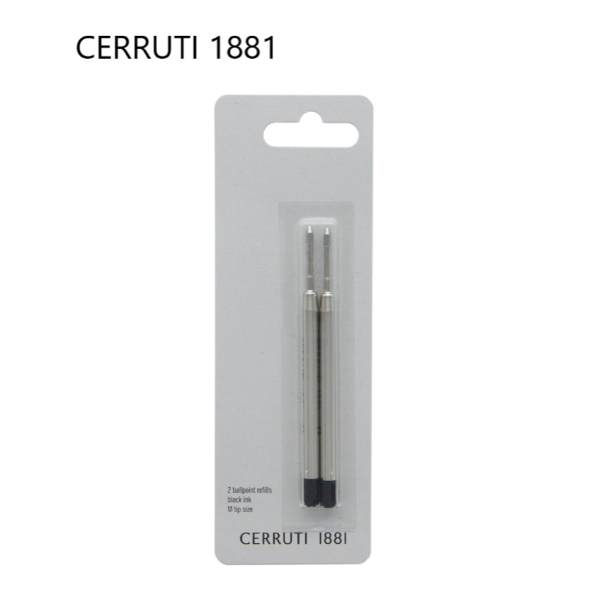 CERRUTI 1881 2 Ballpoint Metal Refill Black M (NPR741NM) | Shopee Malaysia