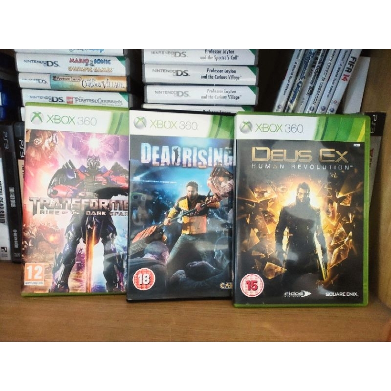(Original Xbox 360) Transformers: Rise of the Dark Spark, Deus Ex Human ...